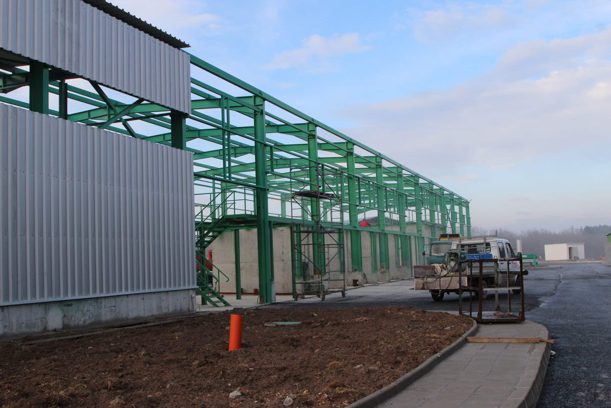 Design and construction of a waste separation and composting plant ...